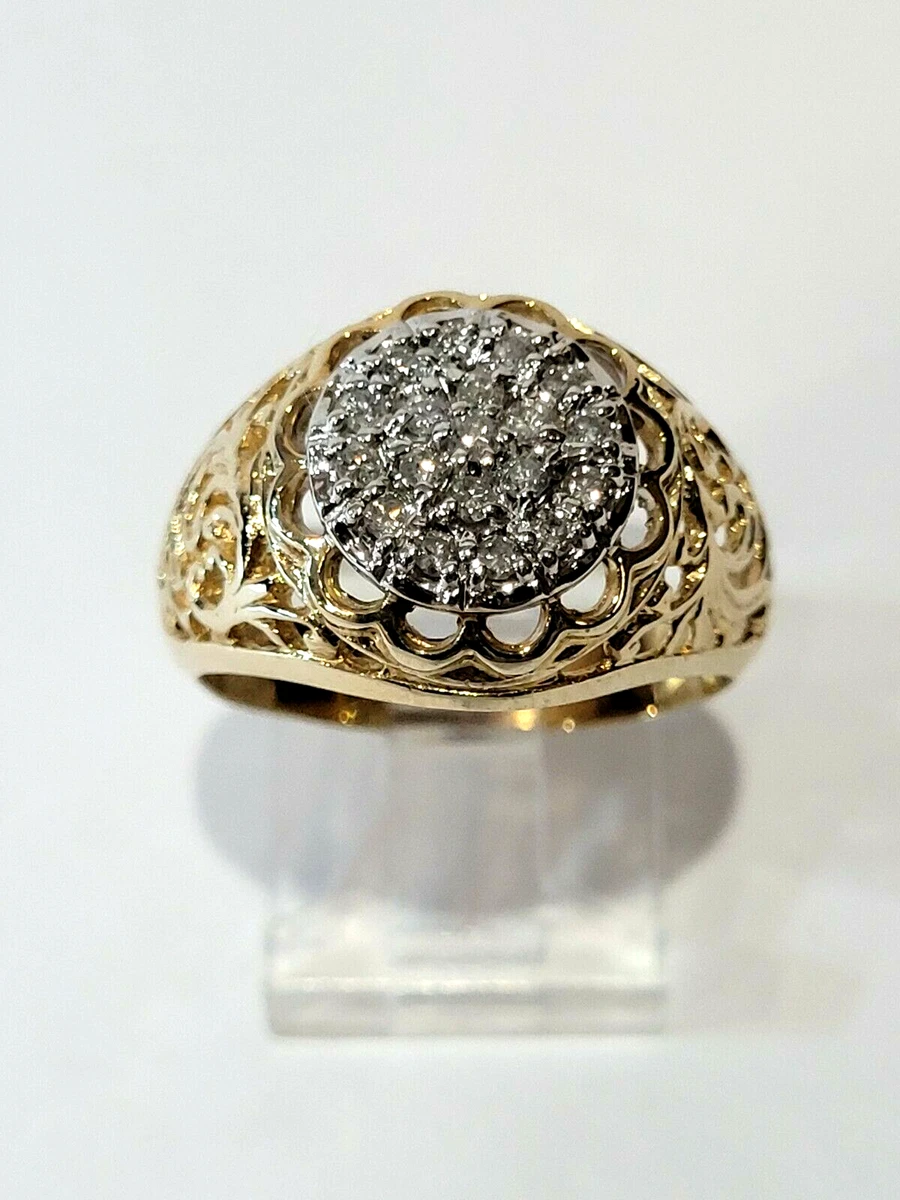 Gold Circle Ring
