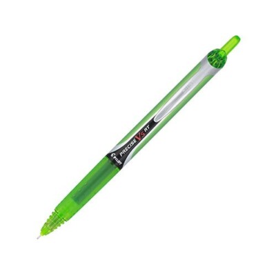 Pilot Lot/4 Precise V5 RT Retractable Ball Pen 0.5mm Light Green Office ...