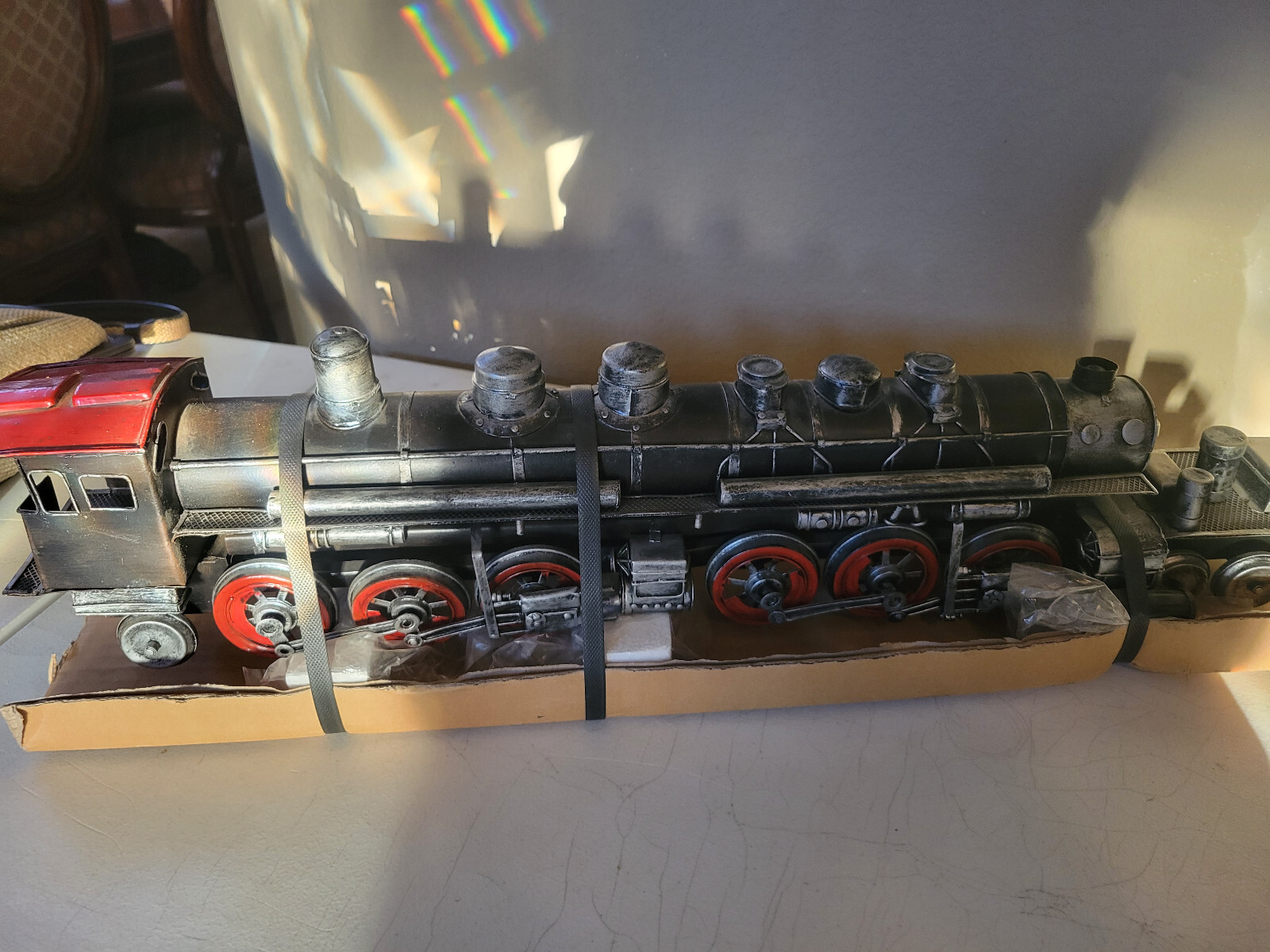 Antique Metal Train Model | eBay