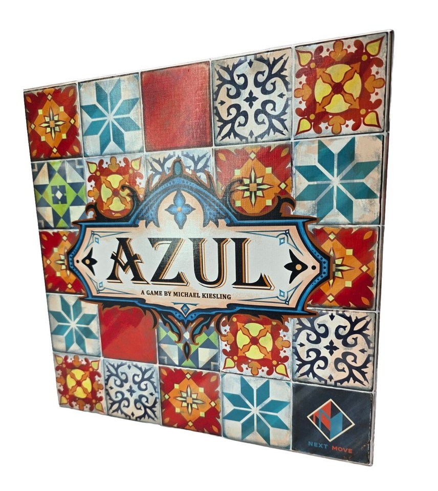 AZUL Tile Board Game, A Game By Michael Kiesling, Next Move Games 100% ...