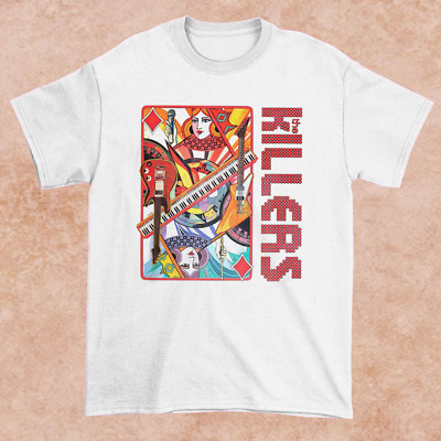 NEW The Killers Diamonds Album Band 2024 Tour White All Size Shirt | eBay