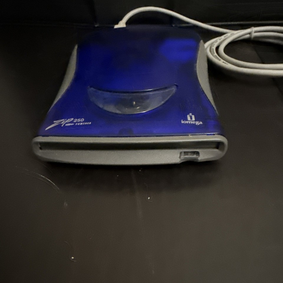 Iomega Zip 250 Z250USBPCMBP 250MB USB Power External Disk Drive B-5 | eBay