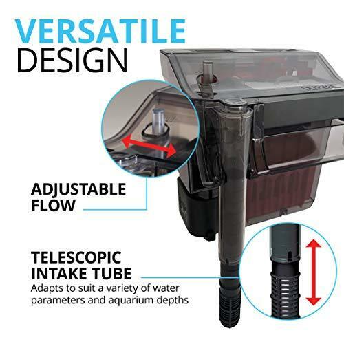 Fluval C2 Power Filter, Fish Tank Filter for Aquariums up to 30 Gal ...