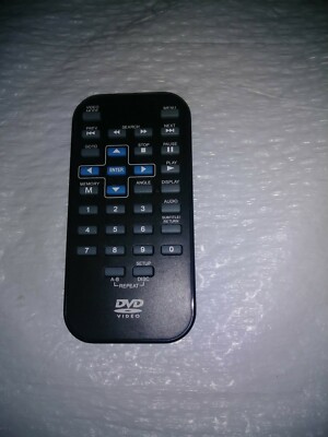 Trutech PVS125B Original Factory Portable DVD Player Remote Control For ...