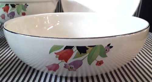 VTG HALL CHINA CROCUS RESTAURANT SERVING BOWL VEGETABLE SALAD PASTA ...