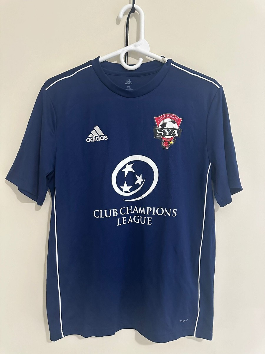 Sya Soccer Logo Adidas Core 18 JSY CV3494 SIZE XL CLUB CHAMPIONS