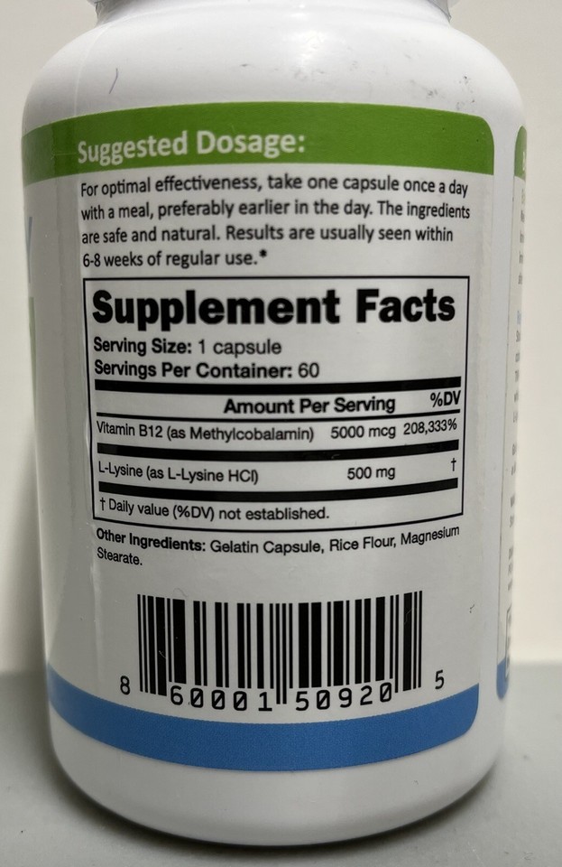 Cankerboy Canker Sore Solution Cold Sore Relief Capsules 60 Ct Bottle ...