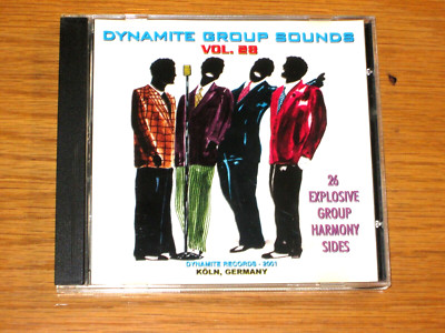 USED/NEAR MINT DOO WOP CD - VARIOUS ARTISTS - "DYNAMITE GROUP SOUNDS ...