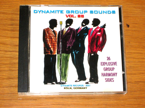 USED/NEAR MINT DOO WOP CD - VARIOUS ARTISTS - "DYNAMITE GROUP SOUNDS ...