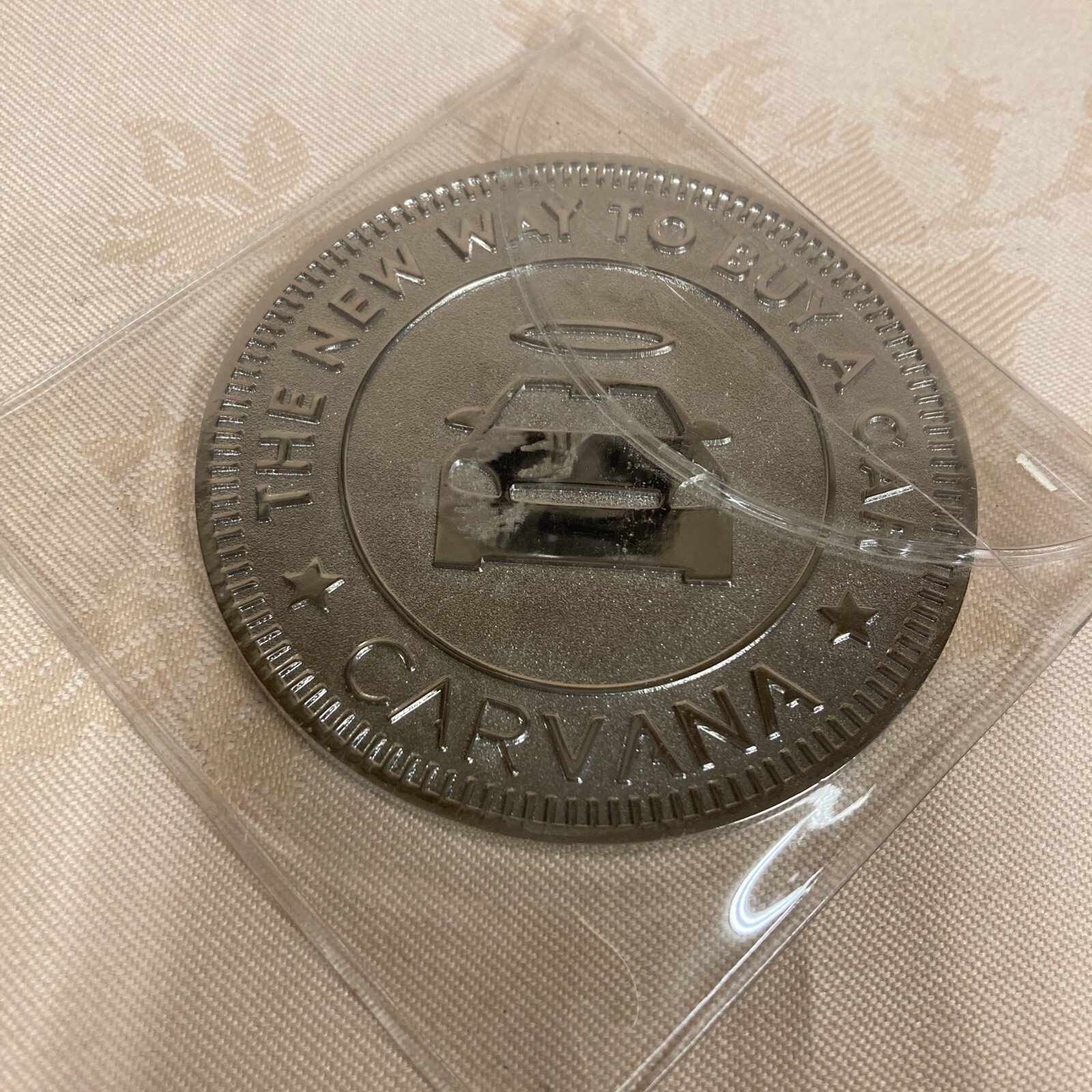 CARVANA Car Vending Machine Large 3” Token Coin AUTHENTIC NEW | eBay