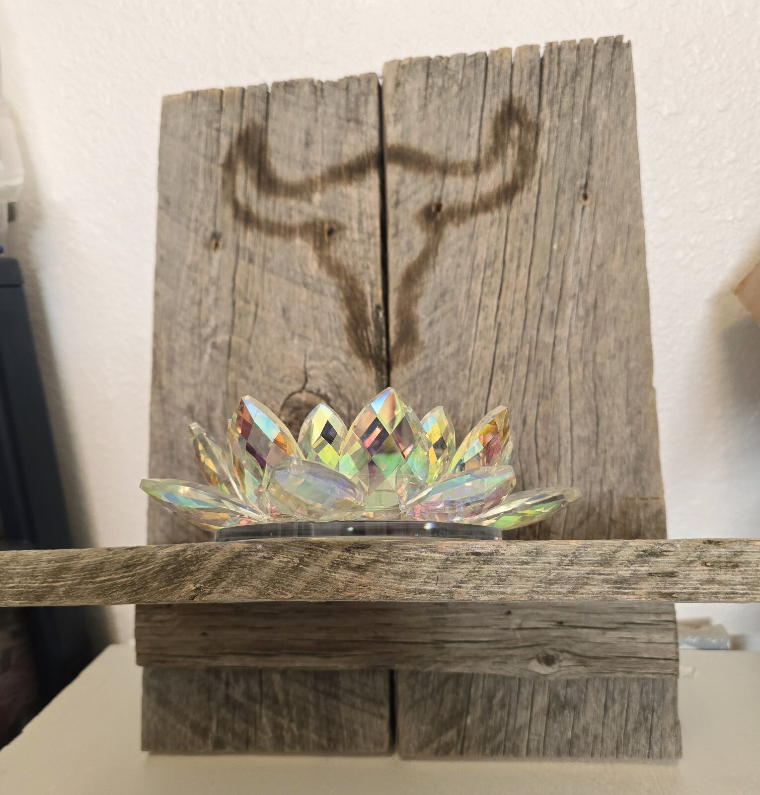 Rustic Wood Farmhouse Wall Decor Shelf | eBay