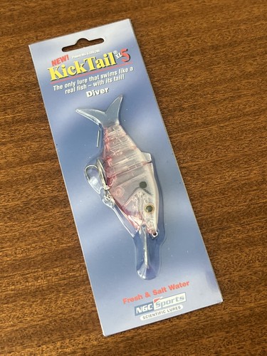 Vintage Kick Tail XL5 Diver Fresh, Salt Fishing Lure NGC Sports | eBay