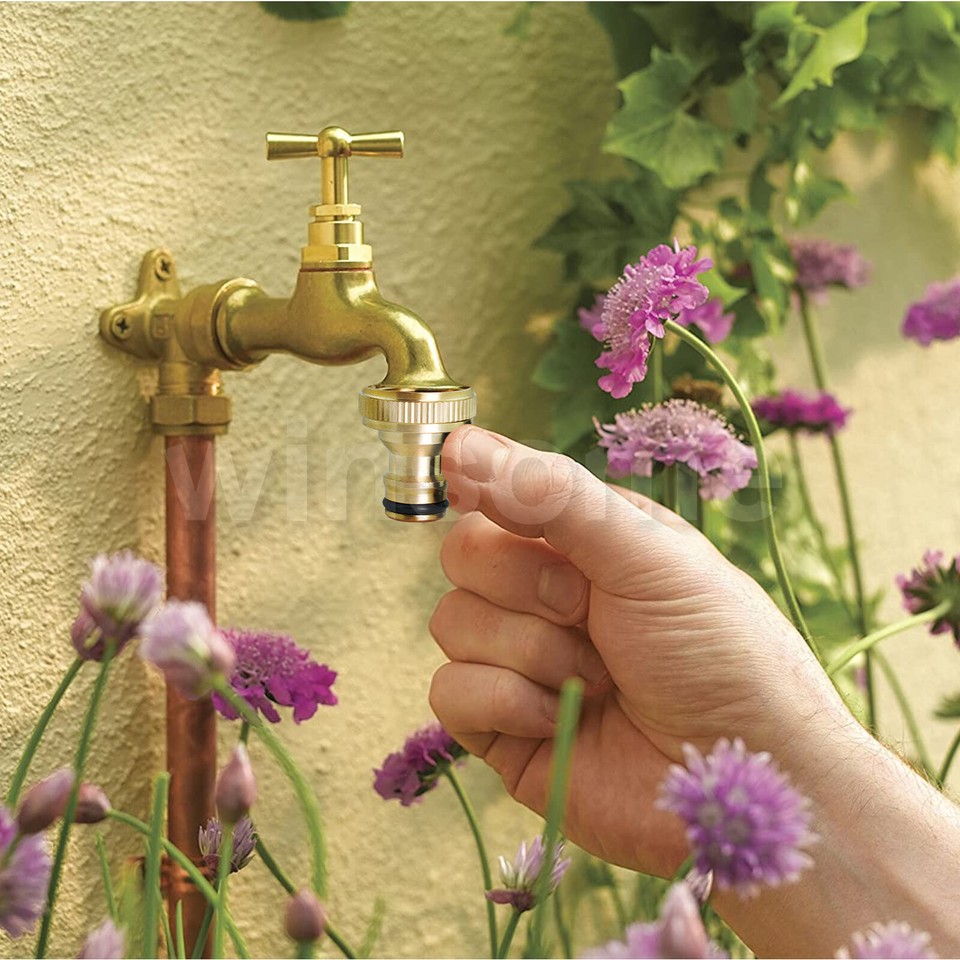 Universal Garden Water Hose Pipe Tap Connector Adaptor Faucet Fitting ...