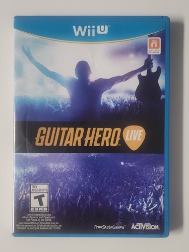 Guitar Hero Live Nintendo Wii U Game Only No Dongle Tested W/ Fast Free ...
