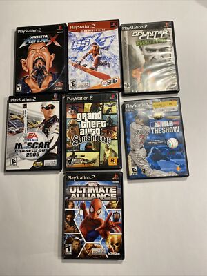 Lot Of 7 Playstation 2 Games | eBay