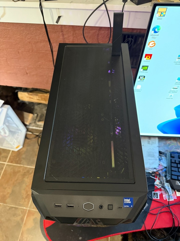 AMD RYZEN 9 9900X Gaming PC NVIDIA RTX 5090 128GB RGB DDR5 RAM+4TB SSD ...