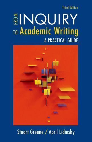 From Inquiry to Academic Writing: A Practical Guide 9781457661693| eBay