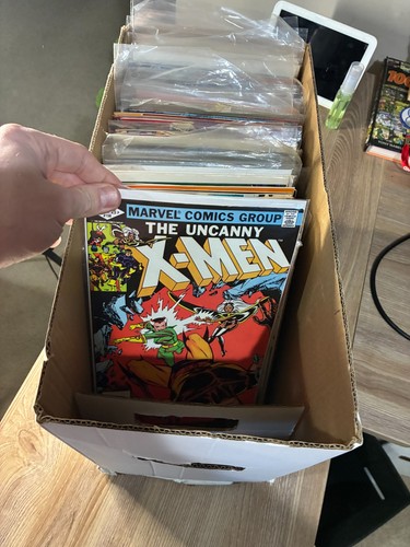 All X-men X-Titles Comic Book Lot Short Box 100+ Marvel Issues Copper ...