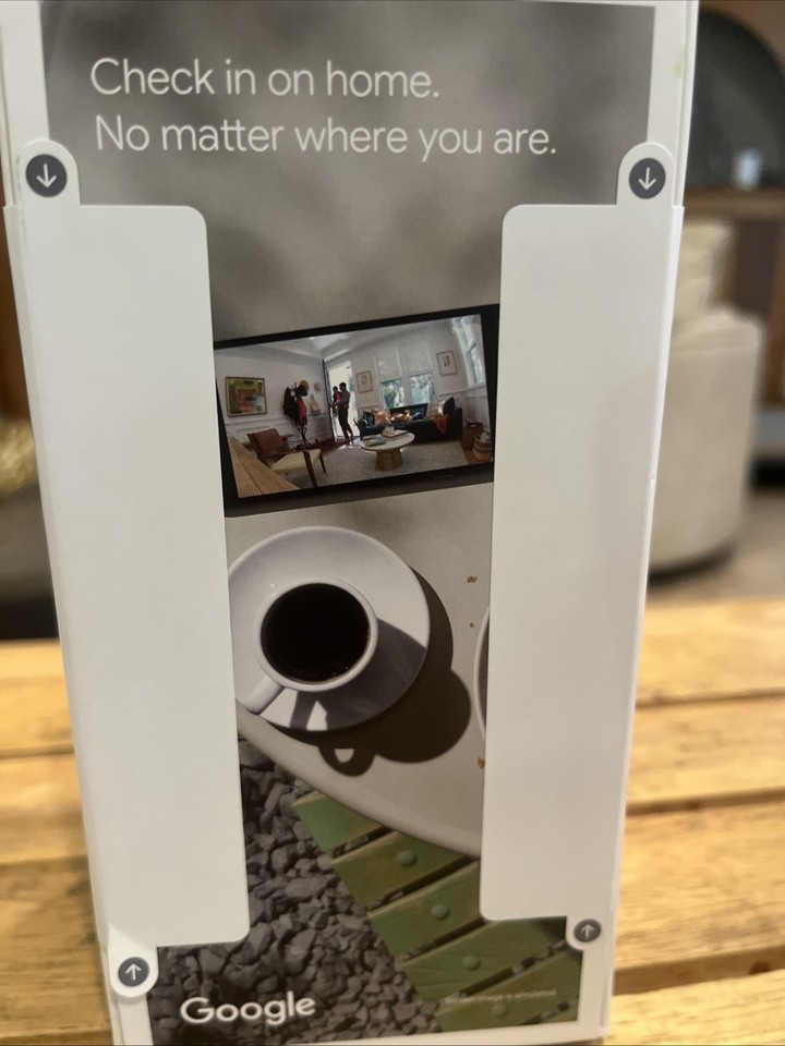 Google Nest Cam Indoor Wired Security Camera Snow GA01998-US, Brand New ...