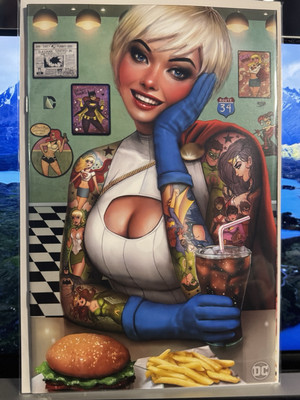 SUPERMAN #18 NATHAN SZERDY 616 POWER GIRL TATTOO VIRGIN VARIANT 2024 NM ...