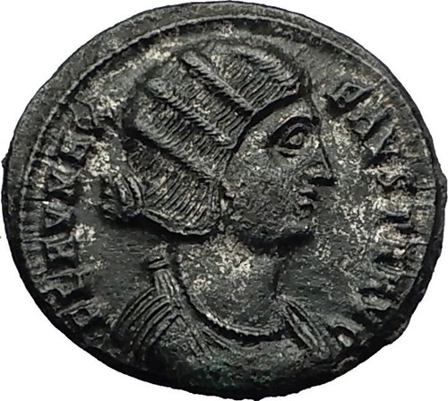FAUSTA wife of Constantine I the Great 325AD Authentic Ancient Roman ...