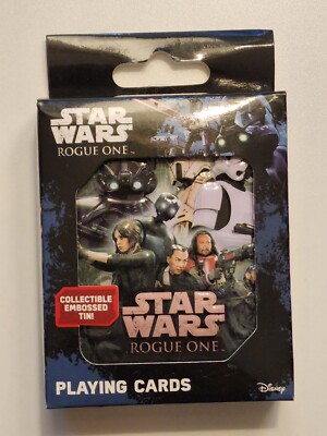 Star Wars - Rogue One - Playing Cards in Collectible Tin - NEW | eBay