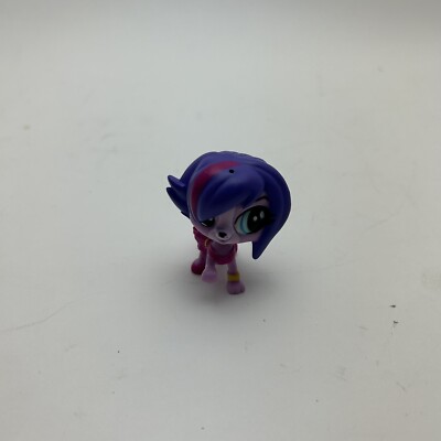 Littlest Pet Shop~#4018~Zoe Trent~Maltese~Dog~Blue Eyes~2 Deco Bits ...