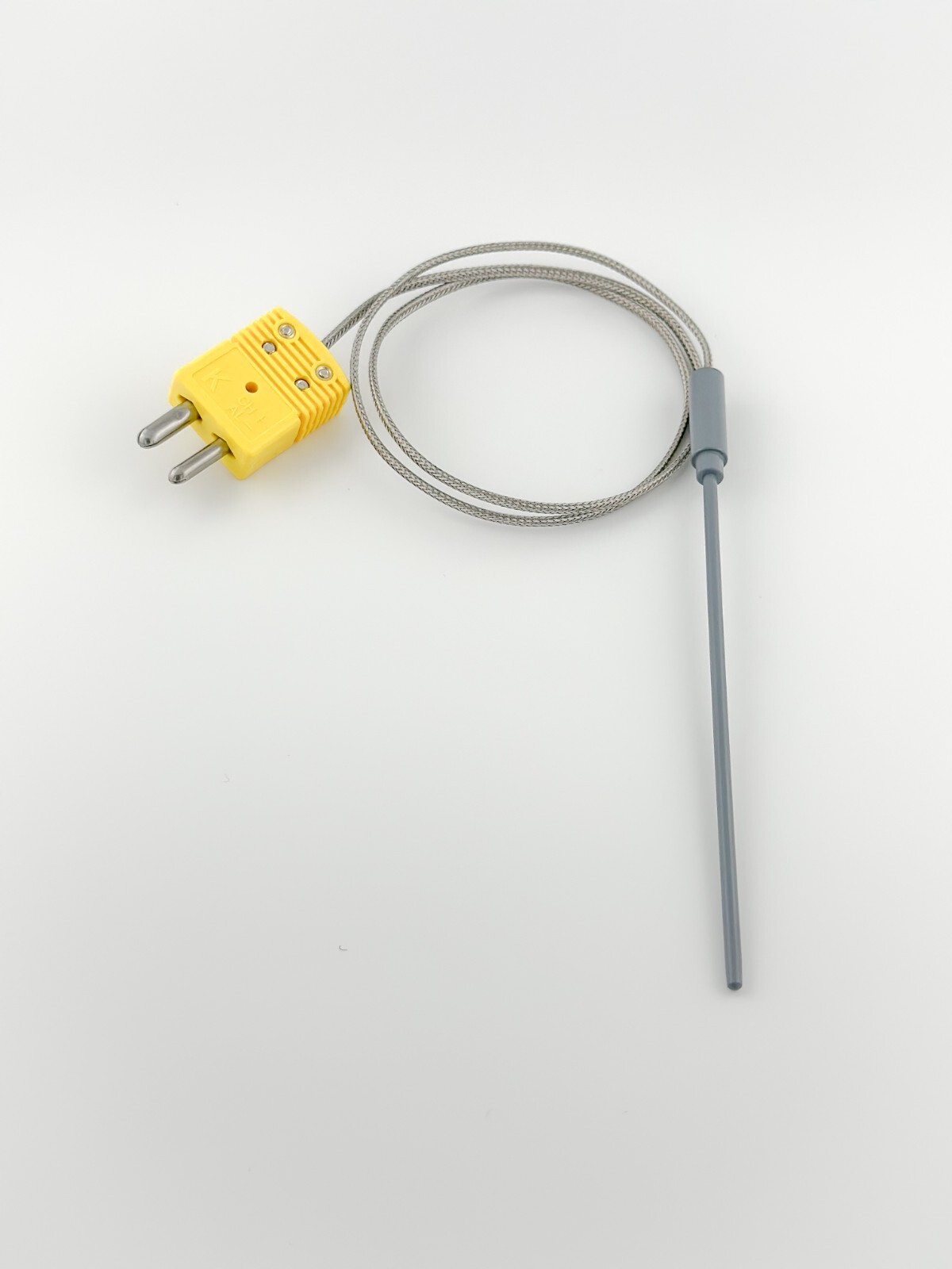 Type K-Thermocouple Sensor - PFA coating - stainless steel braid. TCA ...