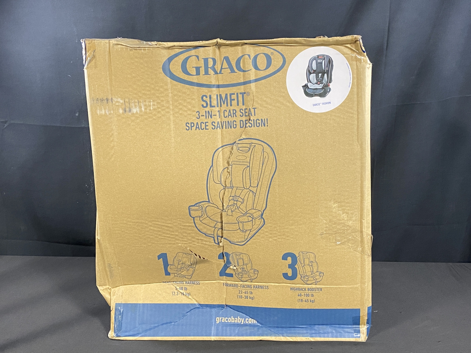 Graco Slimfit 3-in-1 Convertible Car Seat - Darcie for sale online | eBay