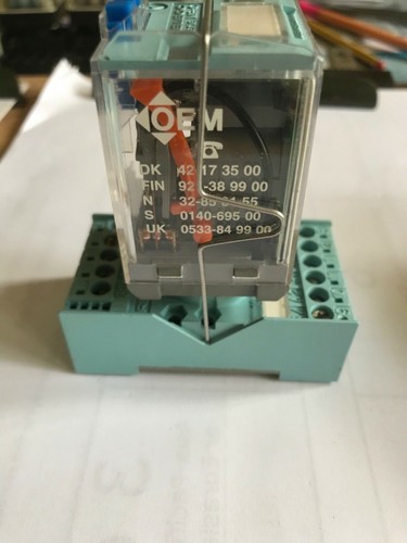 RELECO serie MR-C C3-A 30 D 24Vdc coil With RELECO S3-B base | eBay
