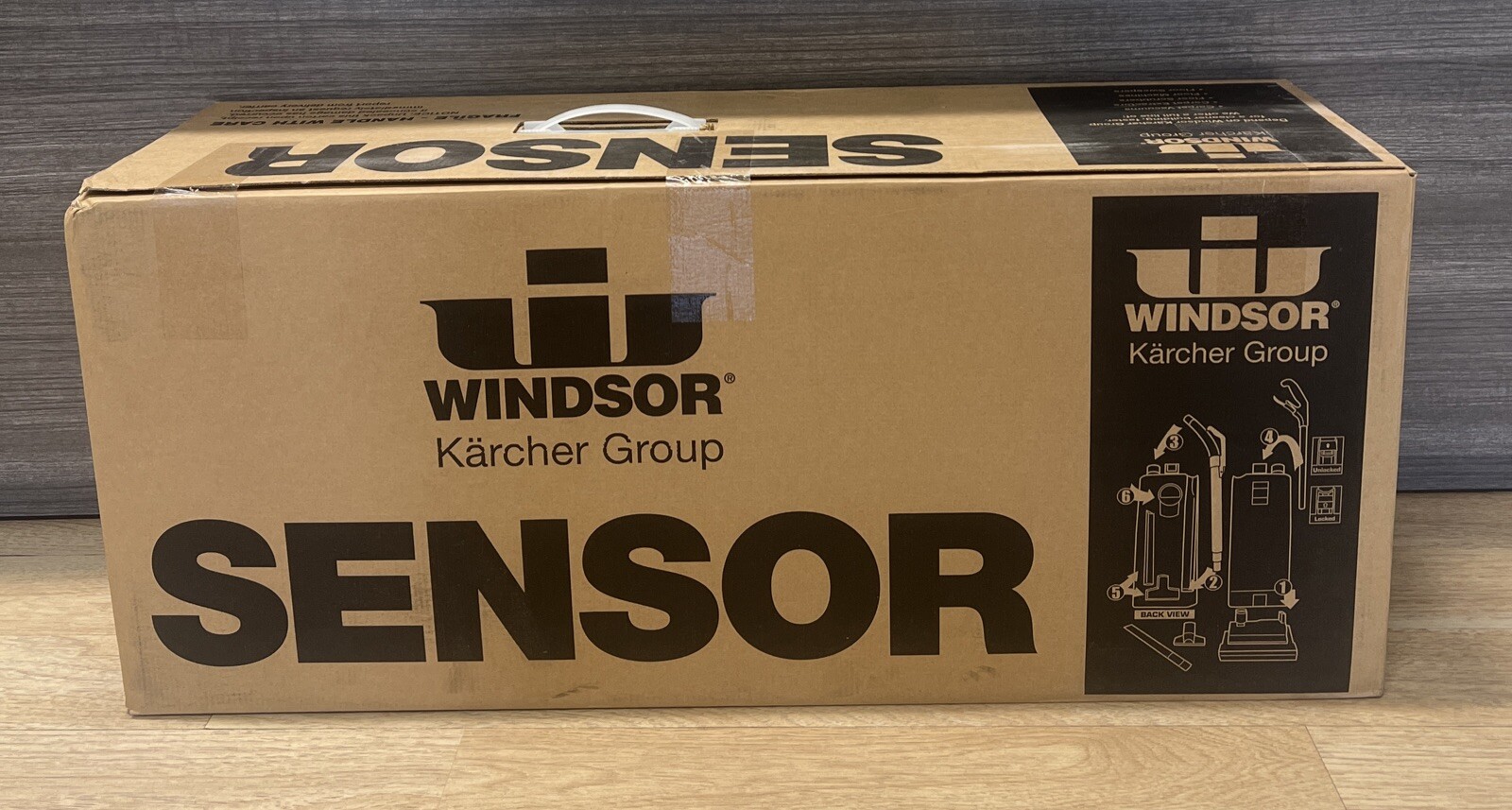 Windsor Sensor XP 12 Commercial Upright Vacuum Cleaner #1.012-611.0 ...