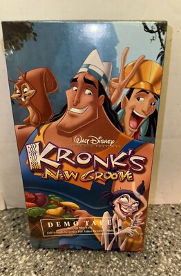 Kronk's New Groove VHS Video Tape Disney Demo Tape Screener | eBay