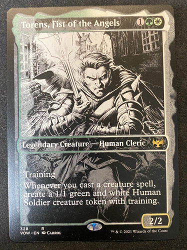 Torens, Fist of the Angels - MTG Magic - Innistrad Crimson Vow ...
