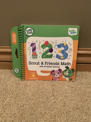 Leap Frog Leap Start Learning Activity Book Scout & Friends Math Level ...