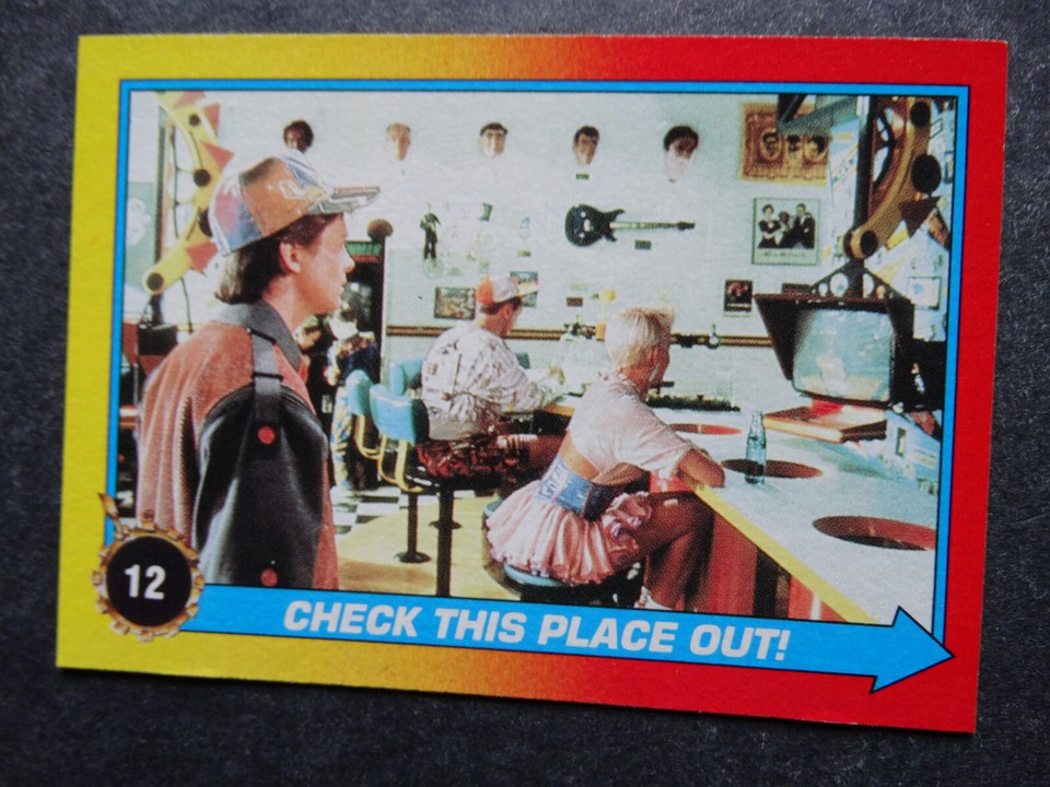 1989 Topps Back to the Future 2 Movie Trading Card Complete Your Set U ...