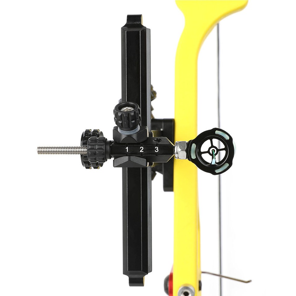 Recurve Bow Scope Sight 1 Pin 0.019" Optical Fiber Archery Bow Shoot ...