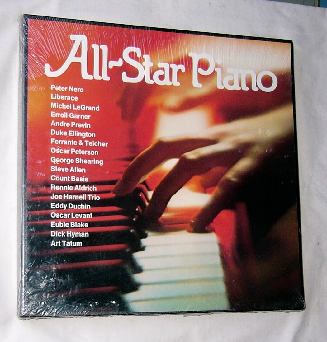 ALL-STAR PIANO - RARE 1977 SEALED 5xLP BOX SET - COLUMBIA MUSICAL ...