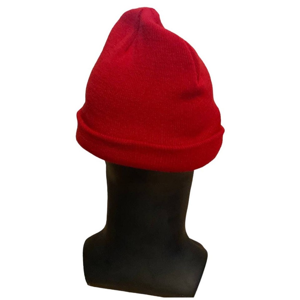 Yea.Nice Premium Beanie Logo Cuffed Flat Knit Warm Winter Hat | eBay