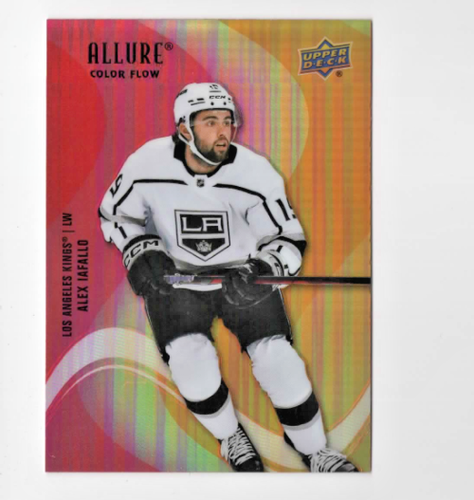 2022-23 Allure Color Flow Red/Orange Alex Iafallo Kings C-462 | eBay