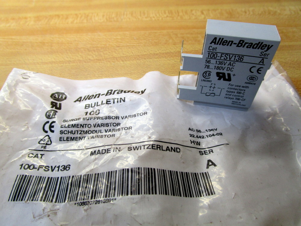 Allen Bradley 100-FSV136 Surge Suppressors 100FSV136 Series A | eBay