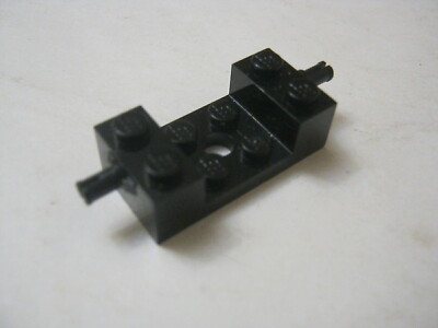 Lego x1 Black Brick with End Axles, 2x2 Center Plate, 18892 (028-208 ...