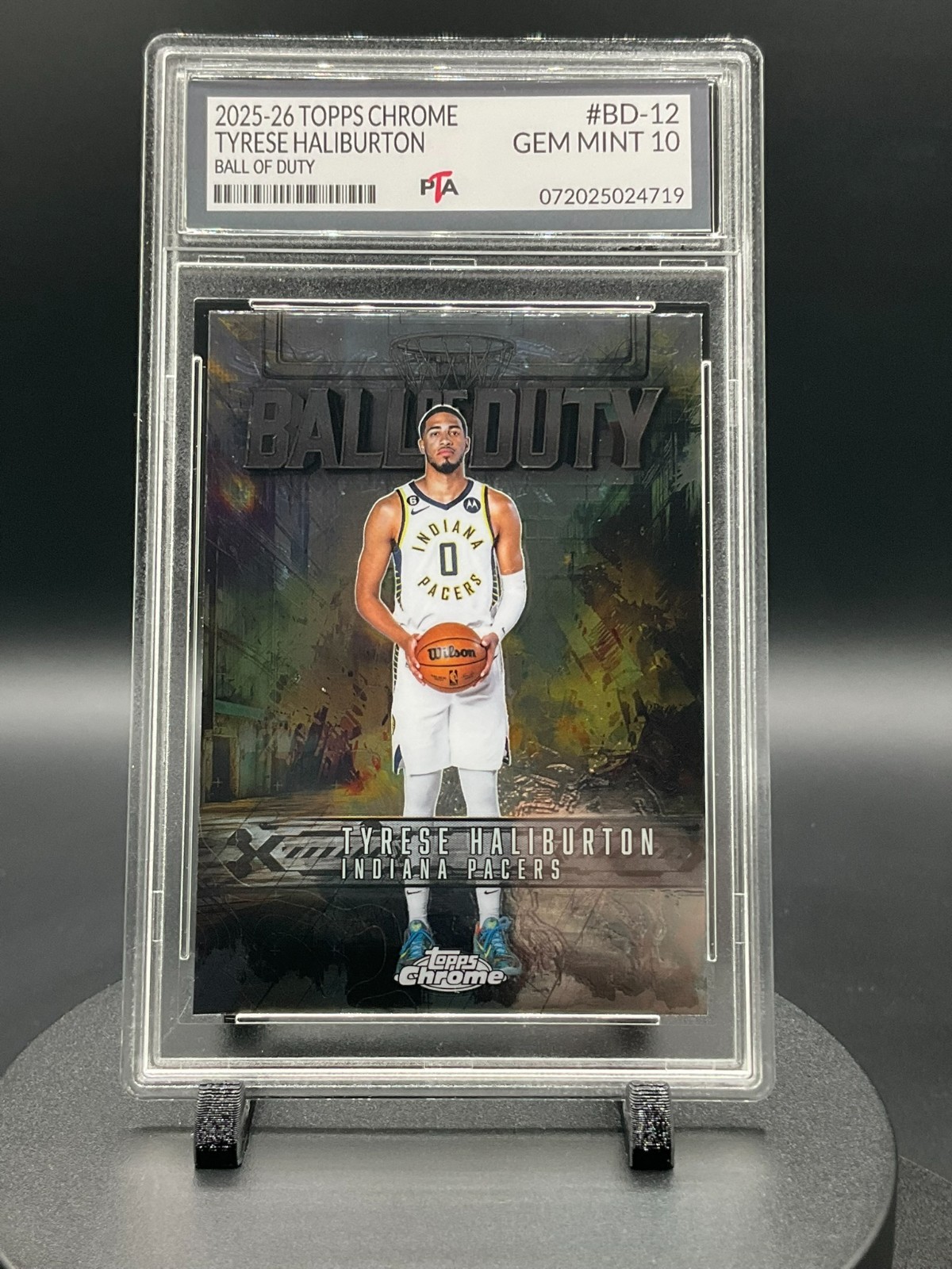 2025-26 Topps Chrome - Ball of Duty Tyrese Haliburton #BD-12 for sale ...