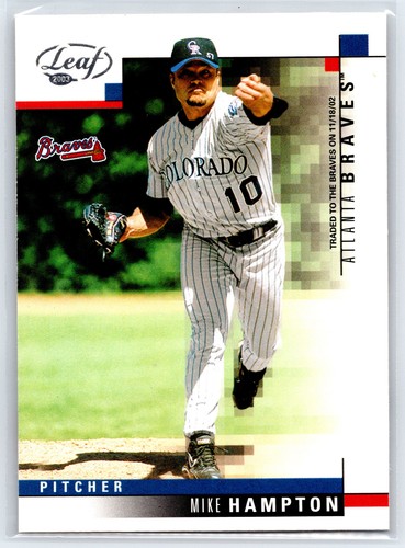 2003 Leaf #161 Mike Hampton | eBay