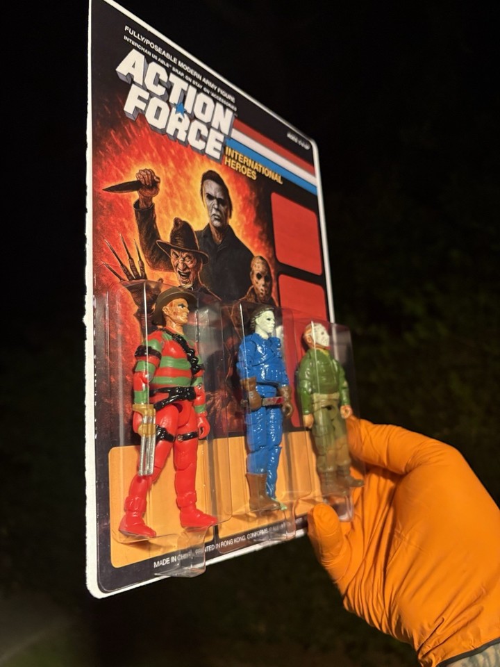 GI JOE O-RING FREDDY KRUGER Jason Myers 3- Pack | eBay