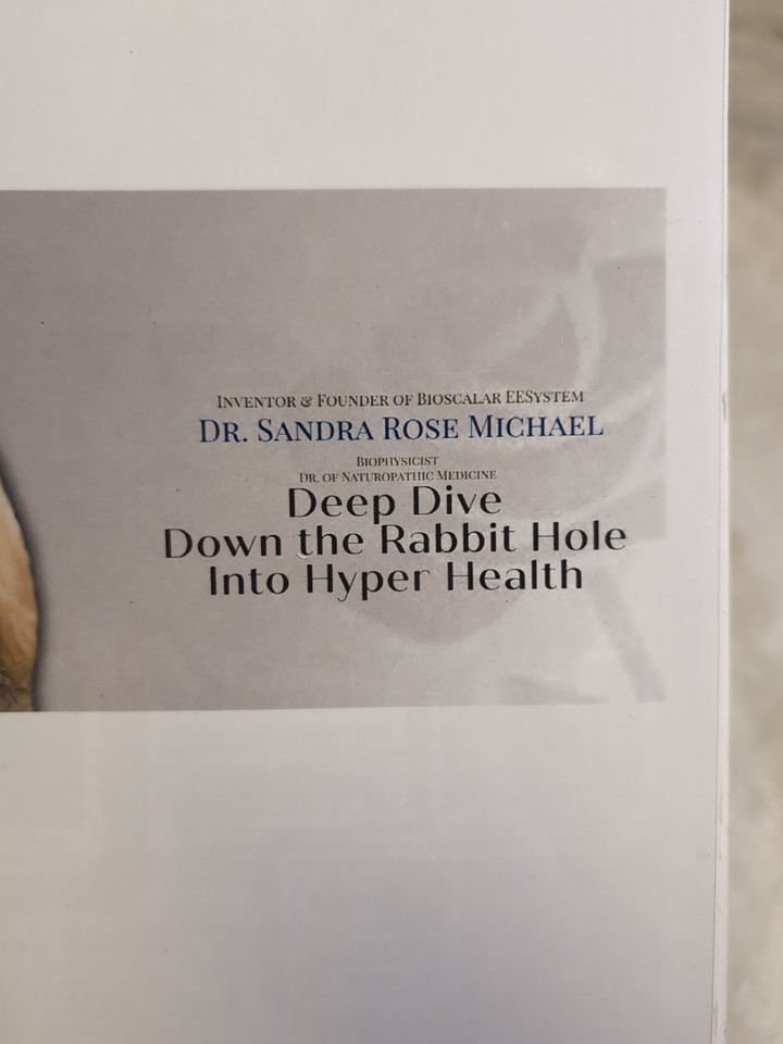 Dr Sandra Rose Michael Deep Dive Down The Rabbit Hole Into Hyper Health ...