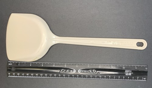 Vintage Ultratemp Spatula Flipper White Plastic Wide 12” Turner Retro ...