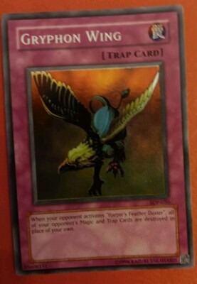 YUGIOH! TCG - SDP-050 Gryphon Wing - Rare Unlimited Holo LP | eBay