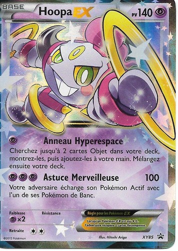 1 Carte Pokemon HOOPA EX PV 140 Holo Promo (XY85) Version Française | eBay
