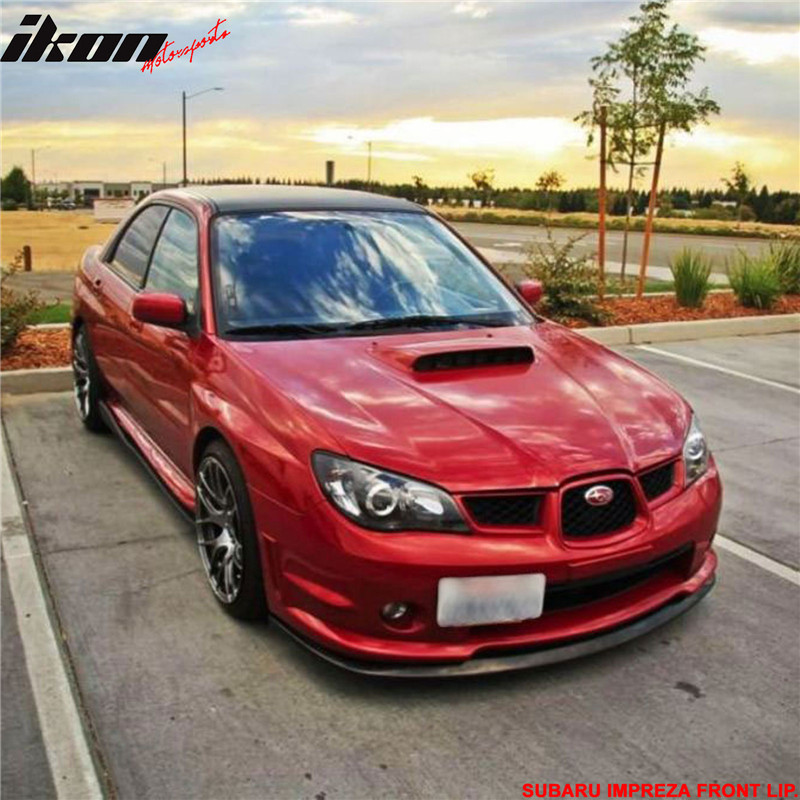 2006-2007 Subaru Impreza WRX STI S204 Front Bumper Lip Spoiler Splitter ...