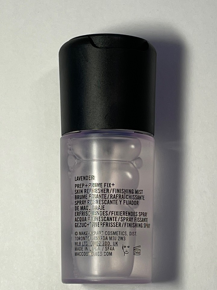 New Mac Cosmetics Prep & Prime Fix+ Plus Setting Spray Lavender 1Fl Oz ...